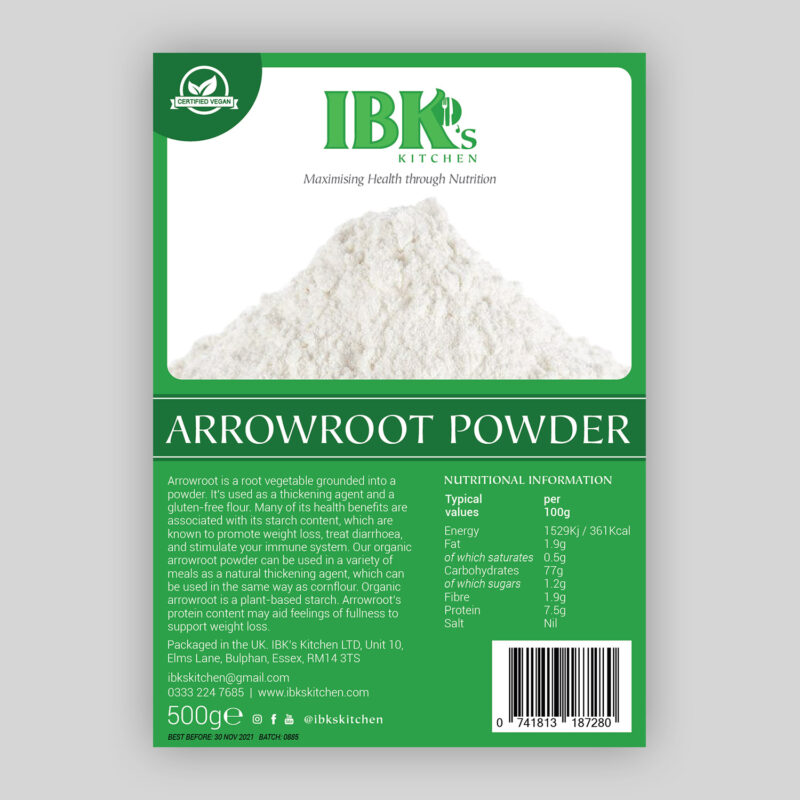 Arrowroot Powder – IBK's Kitchen