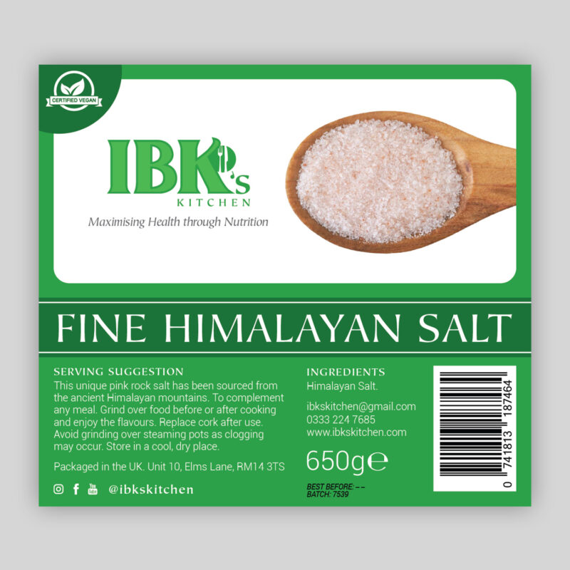 Fine Himalayan Pink Salt – IBK's Kitchen