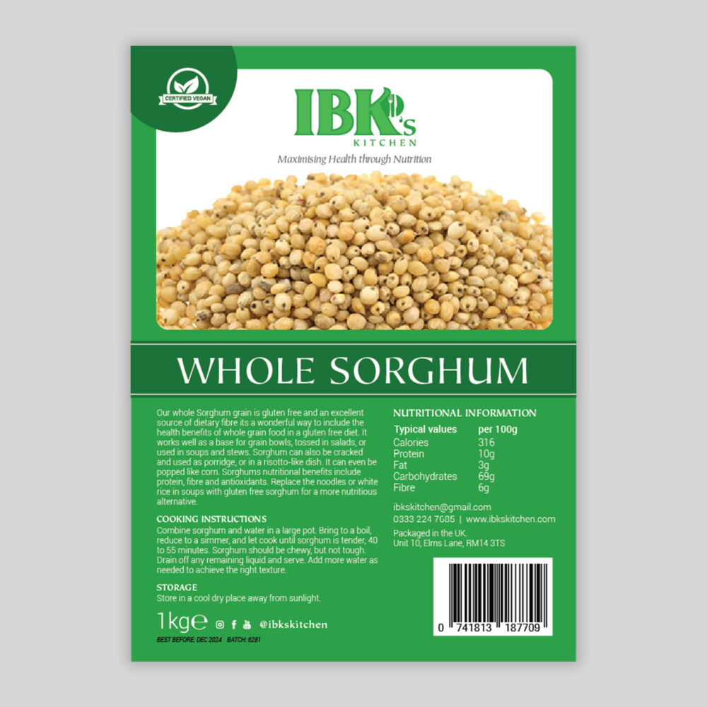 Whole Sorghum – IBK's Kitchen