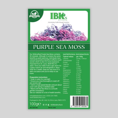 Purple Sea Moss – IBK's Kitchen